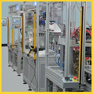Safety solutions in Automated Assembly benches | ReeR